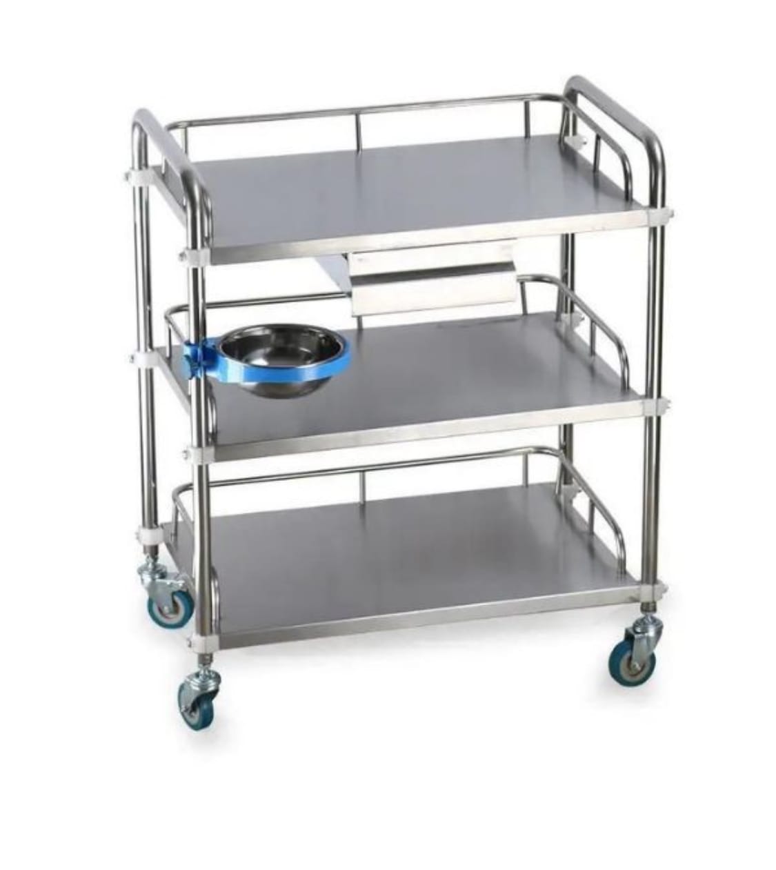 CHARIOT EN INOX TROIS ETAGES | HPS Medical Tanger