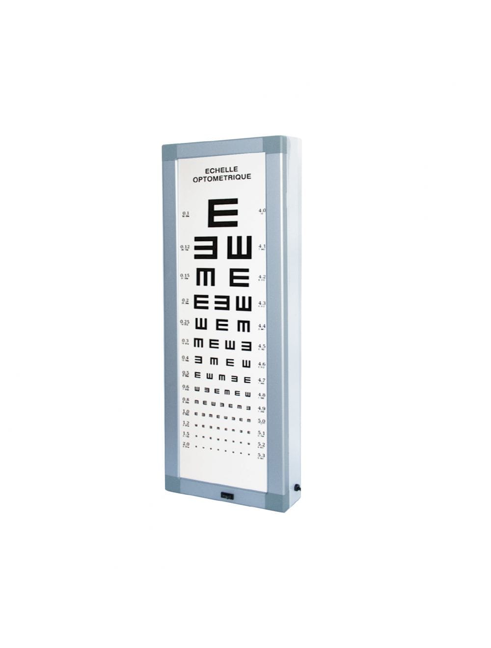 Échelle d'acuité visuelle lumineuse | HPS Medical Tanger